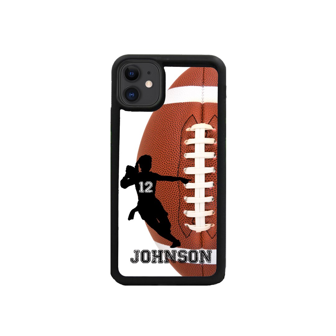 Flag Football Custom Football Player Case.personalized Football Case ...