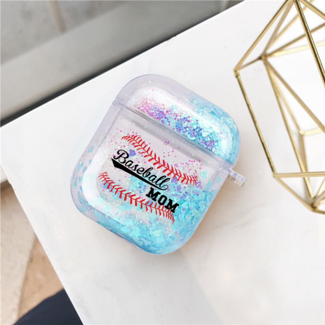 Baseball MOM Glitter AirPod Case Sparkly Bling Airpods Case Gift for ...