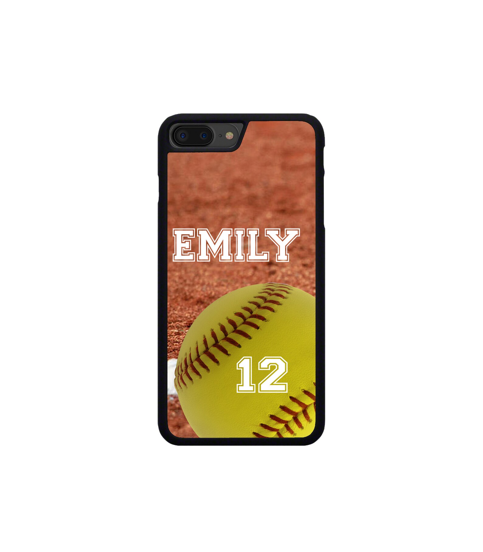 Personalized Softball Phone Case Custom Softball Case Iphone X - Etsy