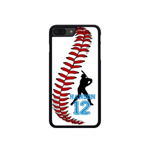 Personalized Baseball Hitter Phone Case.custom Baseball Case ...
