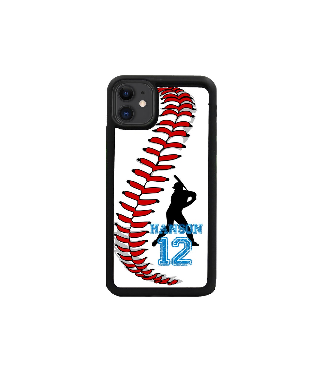 Personalized Baseball Hitter Phone Case.custom Baseball Case ...