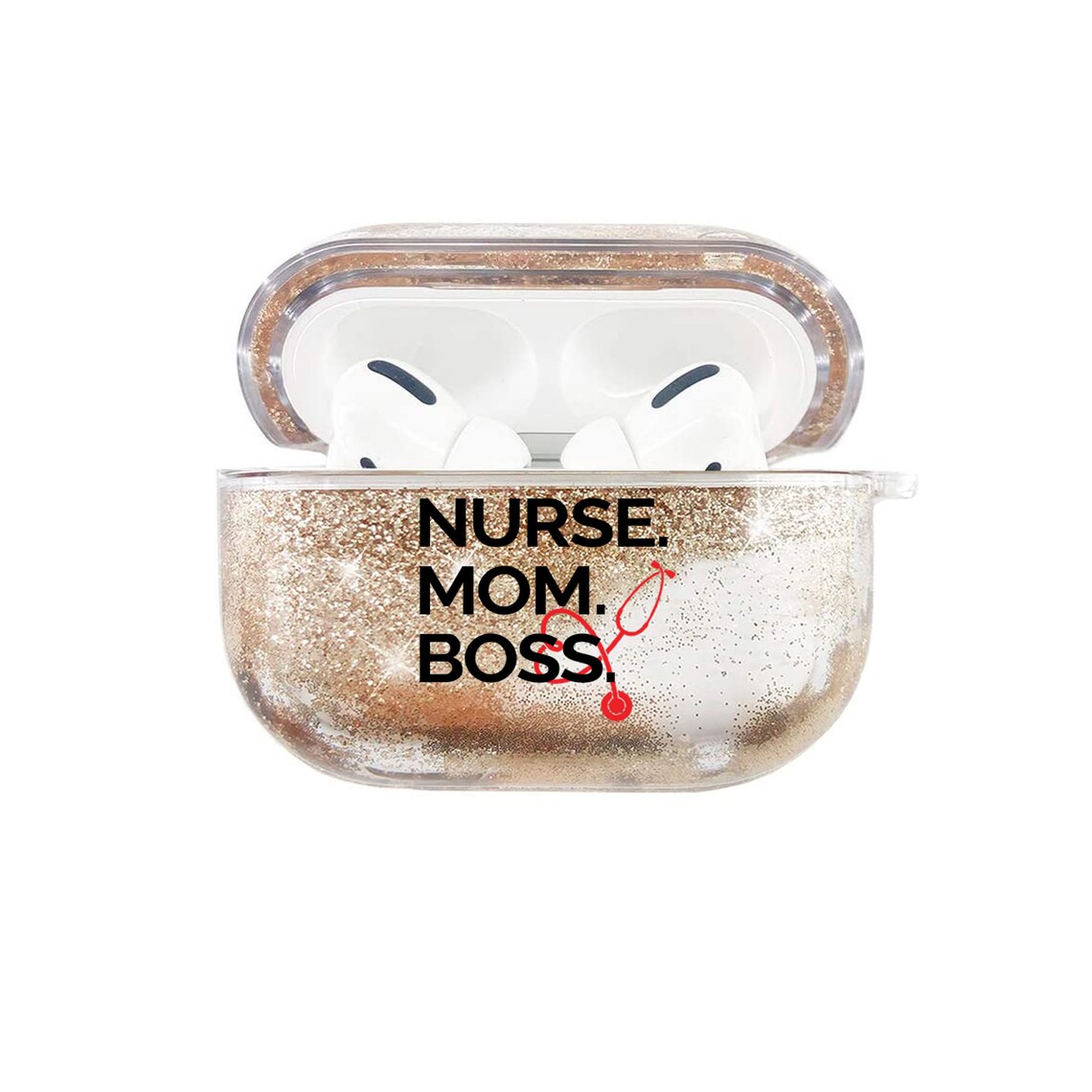 Airpods Pro Glitter Case Customized RN Nurse Airpods Pro - Etsy
