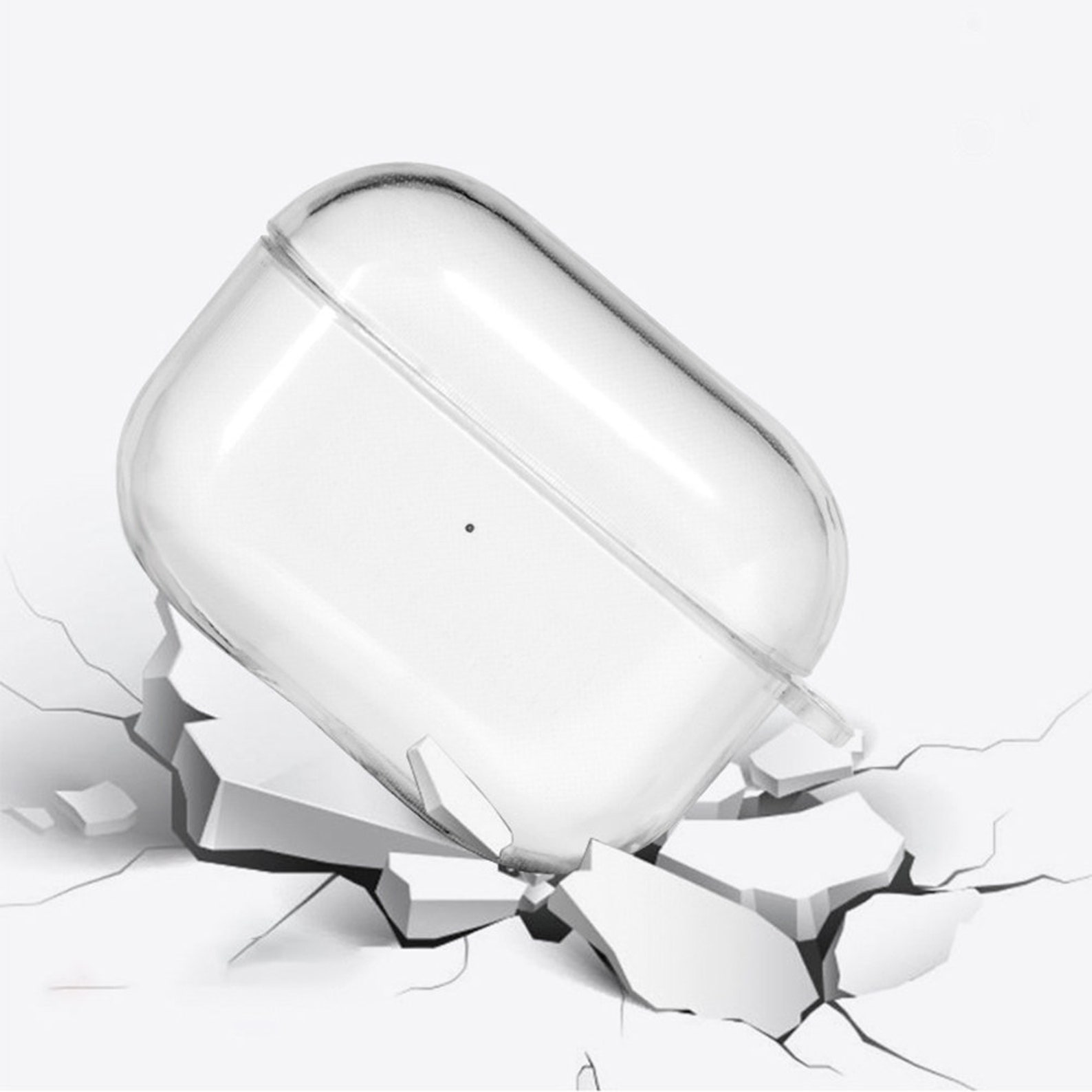 CLEAR Airpods Pro Case Customized Initial Airpods Pro Case - Etsy