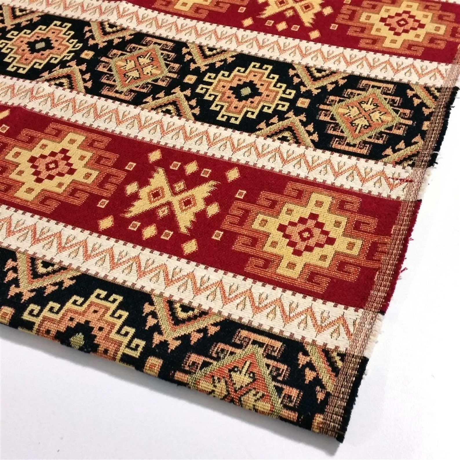 Ethnic Tribal Style Upholstery Fabric Aztec Navajo Home Decor - Etsy
