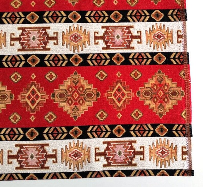 Ethnic Tribal Style Upholstery Fabric Pillow Fabric Aztec - Etsy