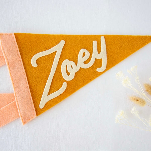 Pennant Pendant - Etsy