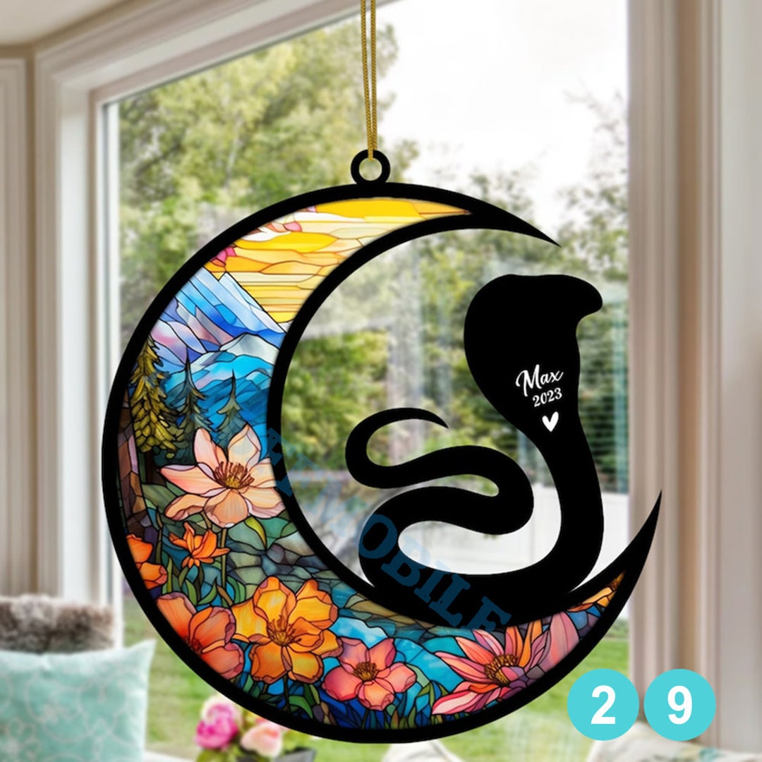 Personalized NEW Favorite Animals Memorial Suncatcher Custom - Etsy