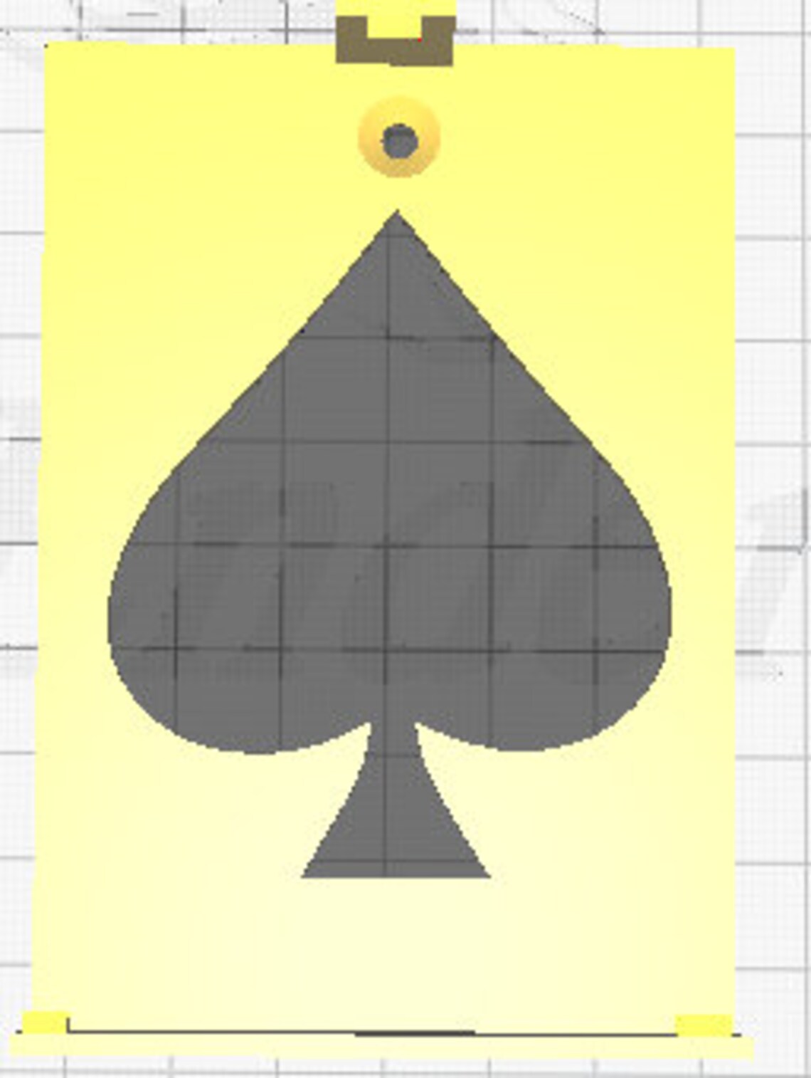 Ace of Spades STL - Etsy