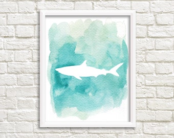 Shark prints | Etsy
