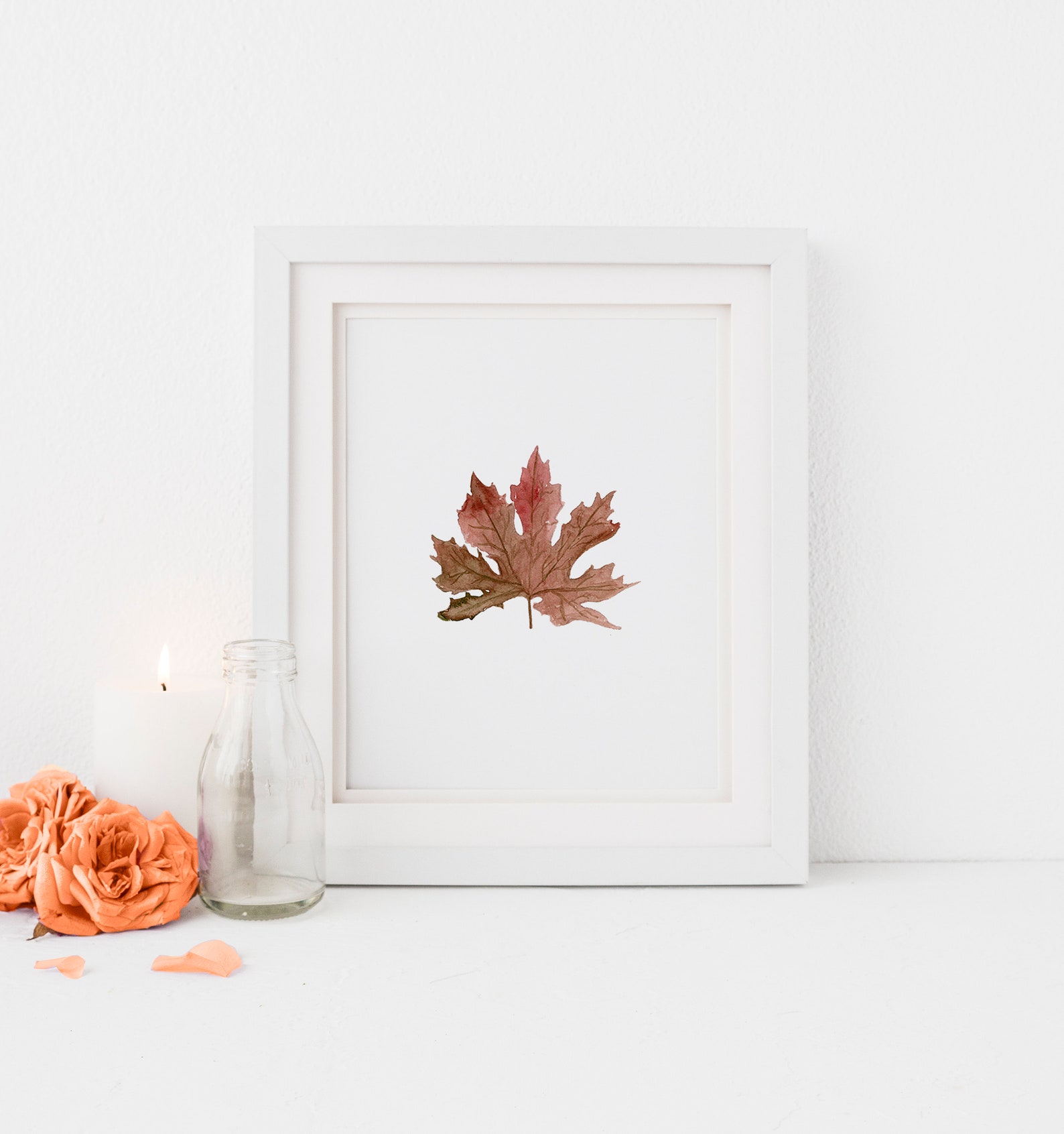 Fall Printables Fall Print Printable Wall Art Fall Leaves - Etsy