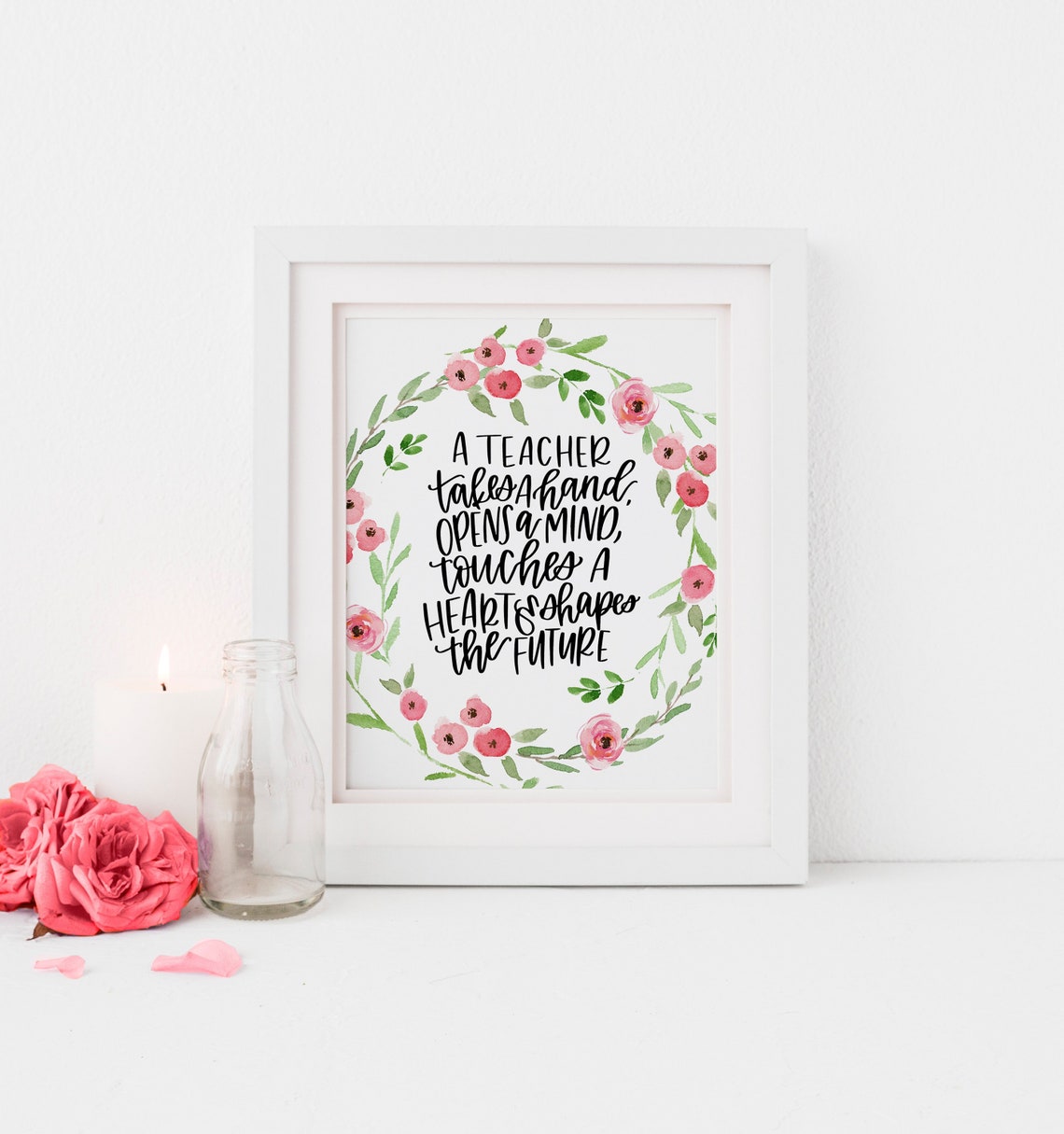 Teaching Print Teacher Printable Teaching Wall Art Print - Etsy