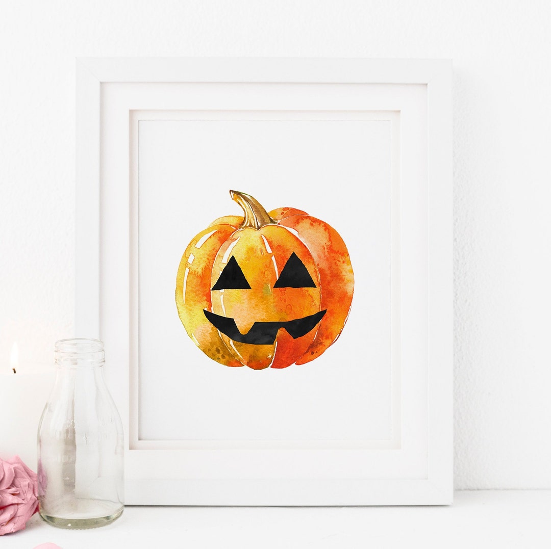 Halloween Fall Printables Fall Print Printable Wall Art Fall Pumpkin ...