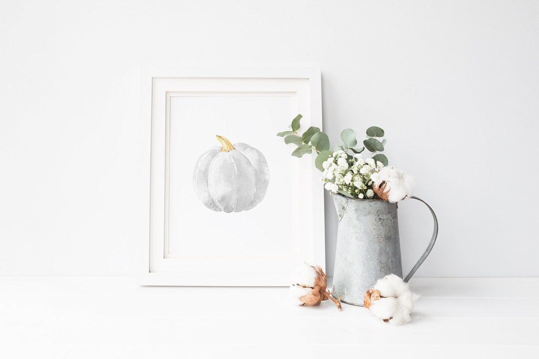 Fall Printables Fall Farmhouse Print Printable Wall Art Fall White ...