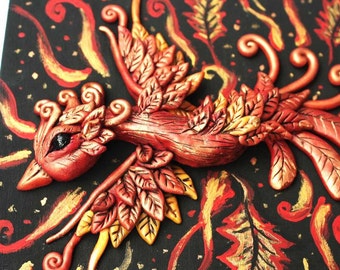 Phoenix figurine | Etsy