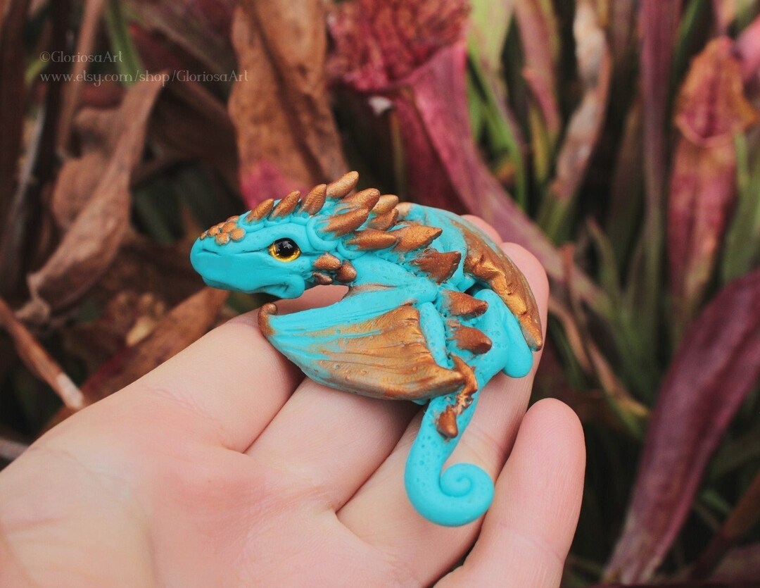 Water Baby Dragon Pendant Unique Sea Dragon Necklace Magical Fantasy ...