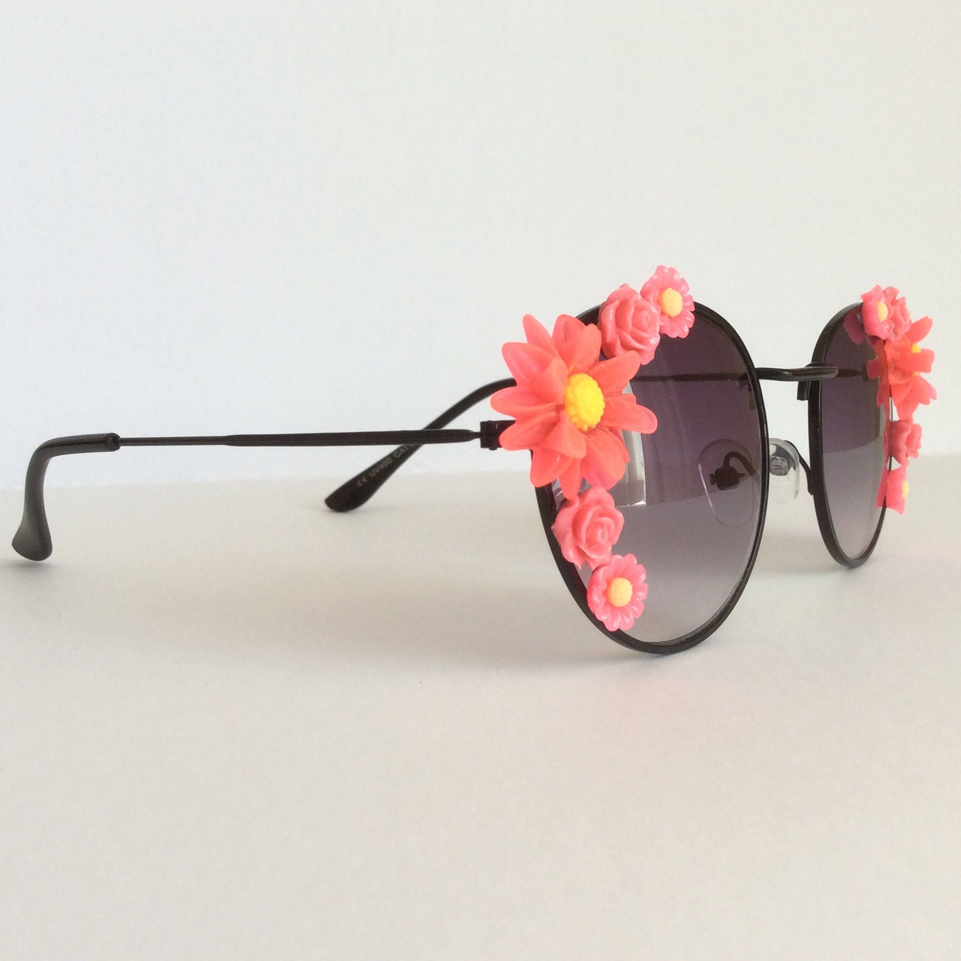 Raspberry Sherbet Shocking Pink Floral Embellished - Etsy