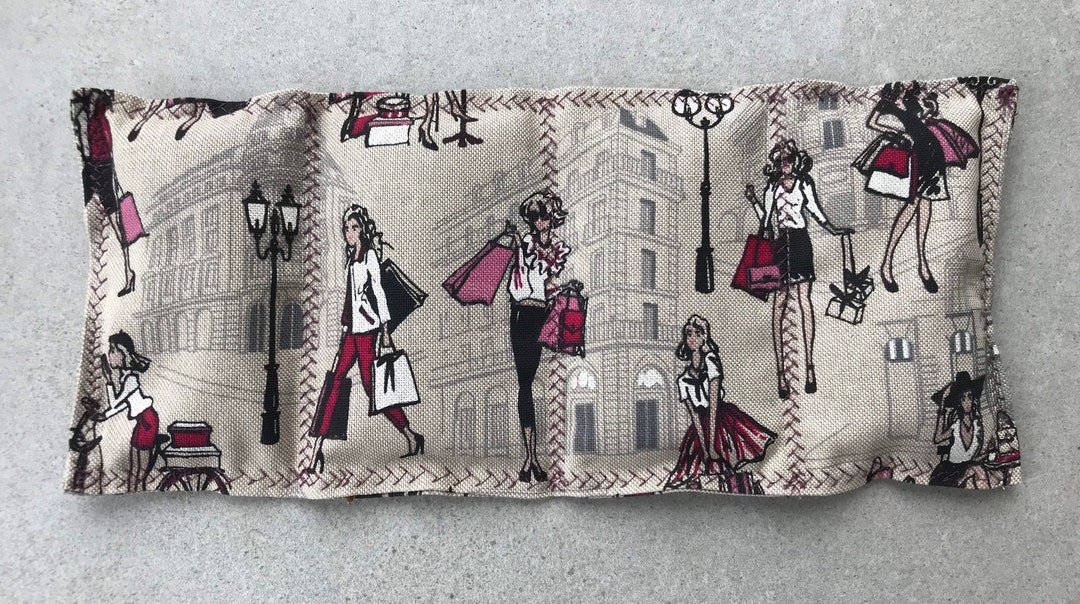 Bouillotte sèche graines de lin « en ville » - Etsy France