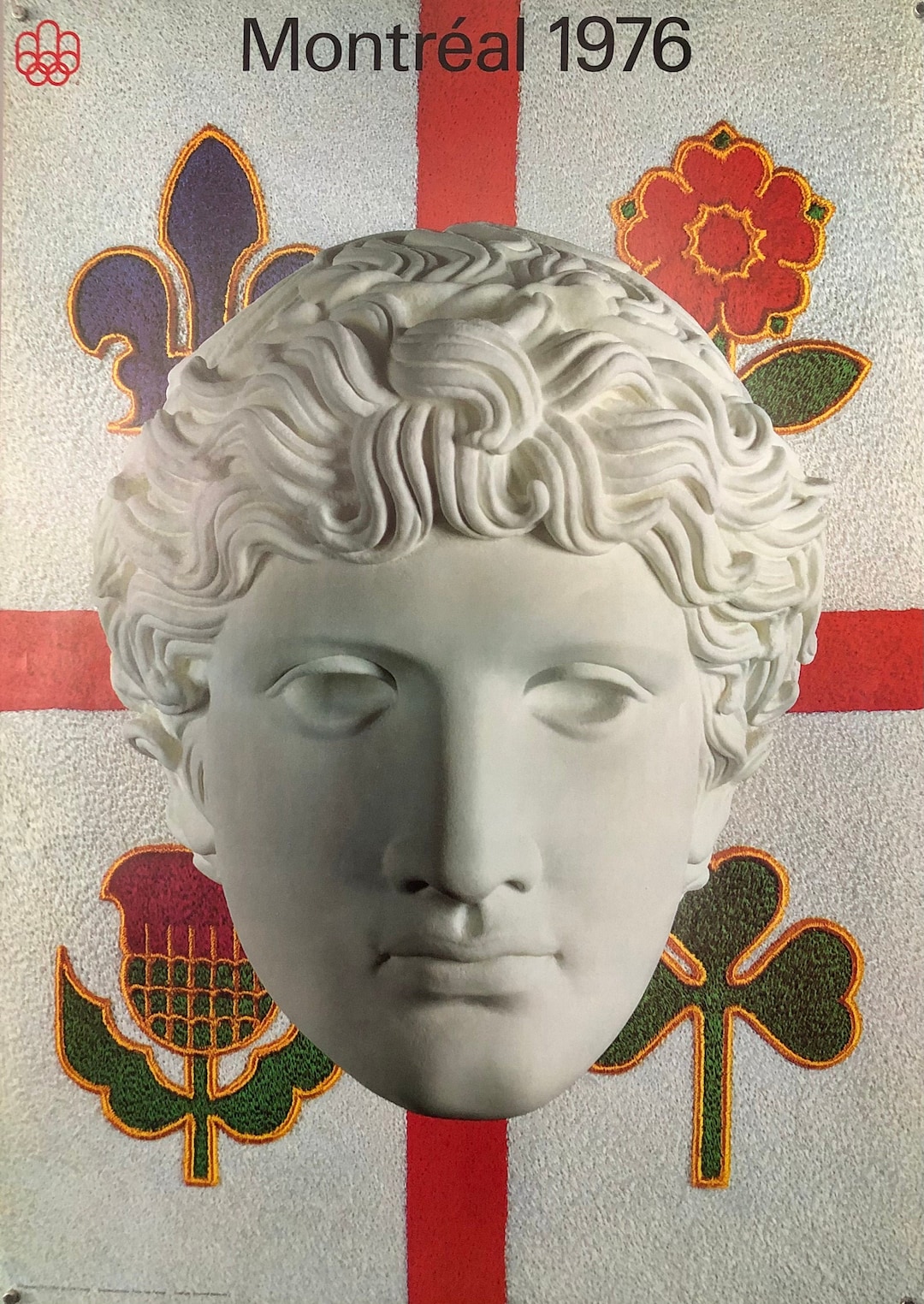 Authentic 1976 Montréal Olympic Poster Games of the XXI Olympiad ...