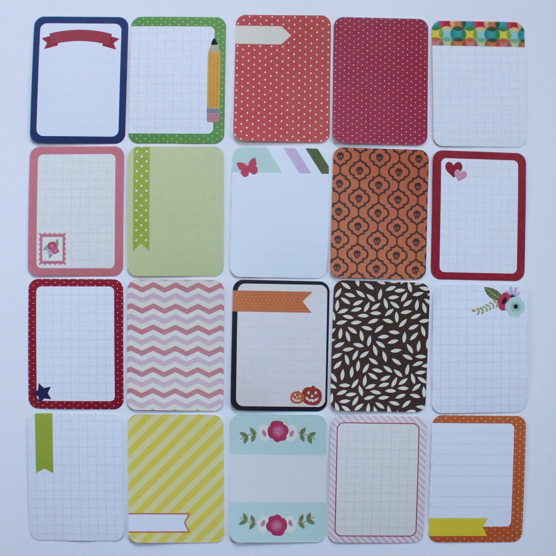 60 Project Life Cards SEASONS Core Kit 3 X 4 Pocket Cards - Etsy