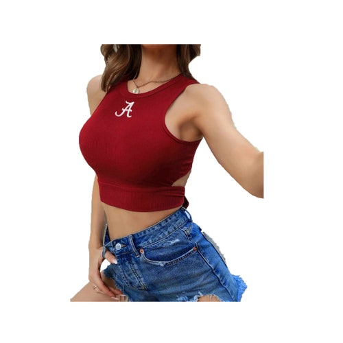 College Game Day Inspired Crop Top School Theme Tailgate - Etsy