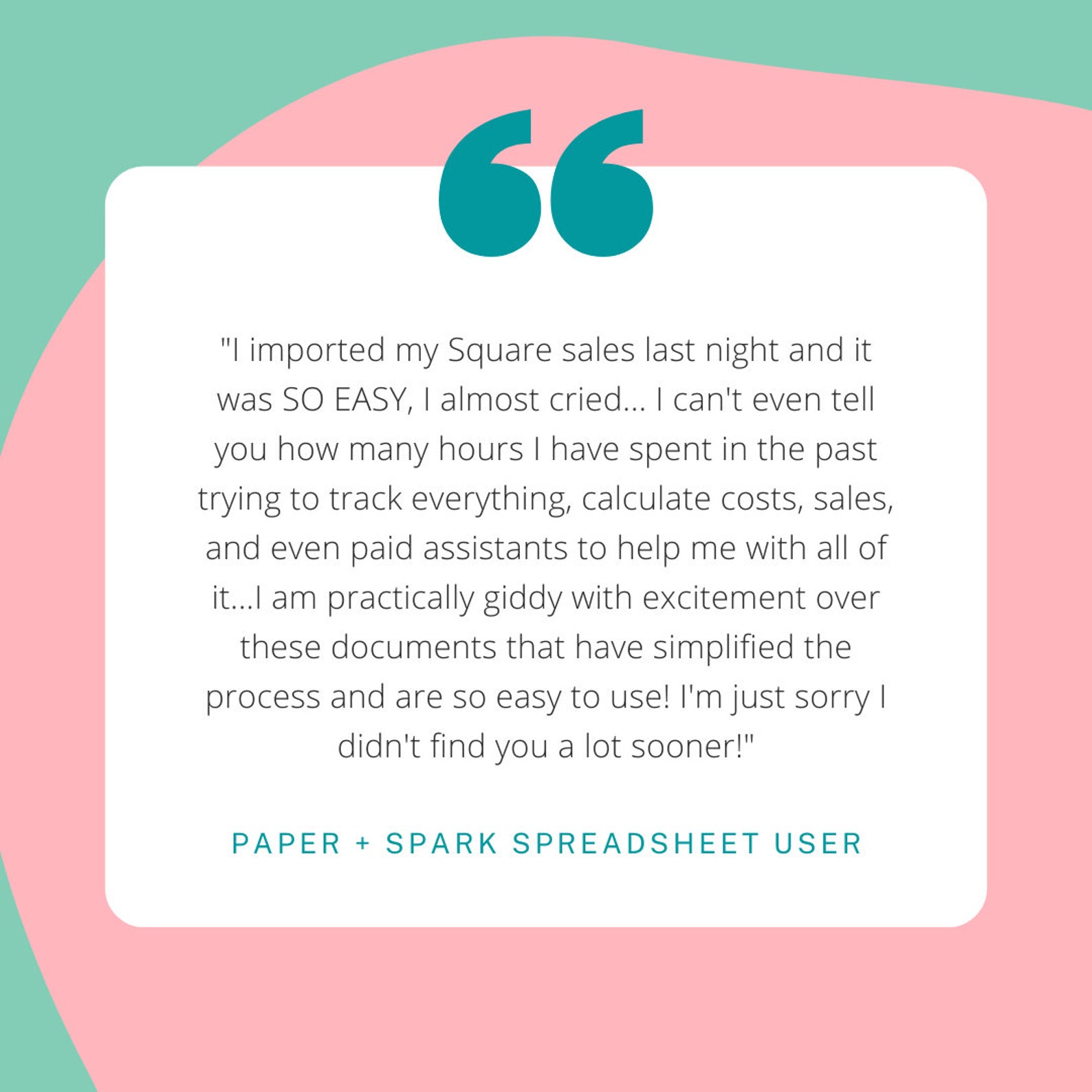 Square Seller Spreadsheet - Bookkeeping Template for Squarespace Sites ...