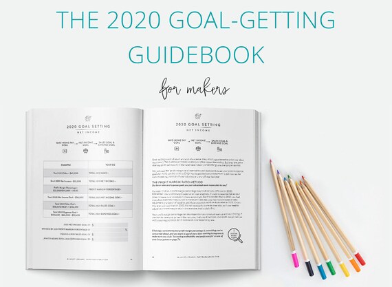 Goal-Setting Workbook for Makers | Etsy
