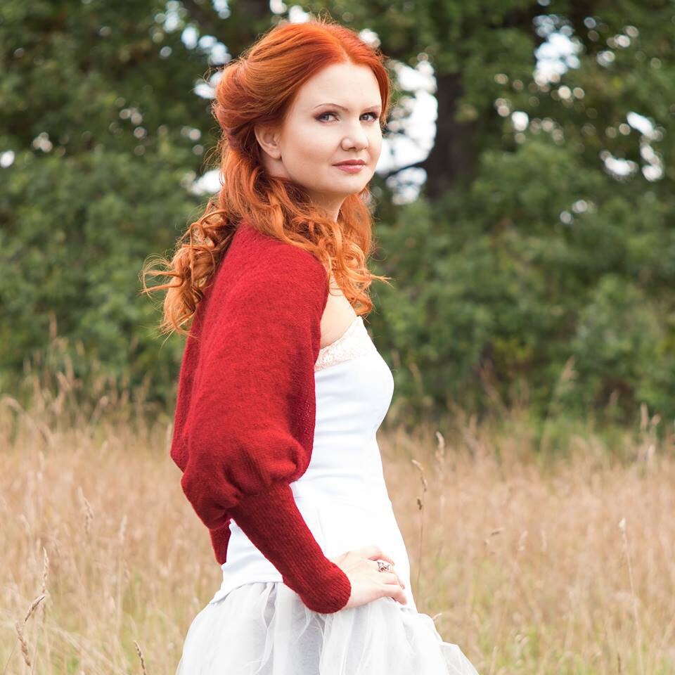 Red Wedding Jacket Bridesmaid Sweater Soft Knit Mohair Dress Cover up ...