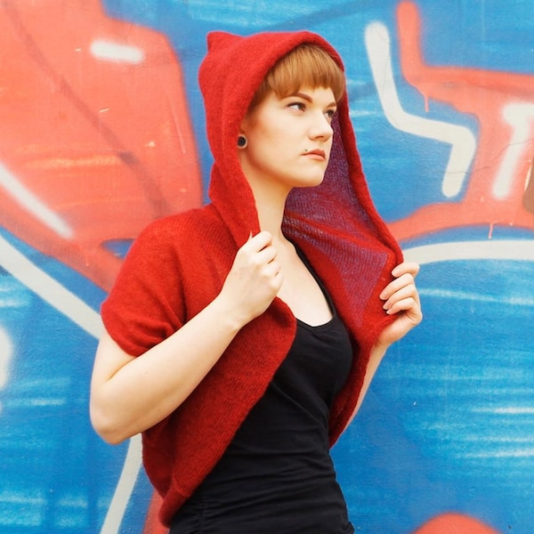 Hoodie Shrug - Etsy UK