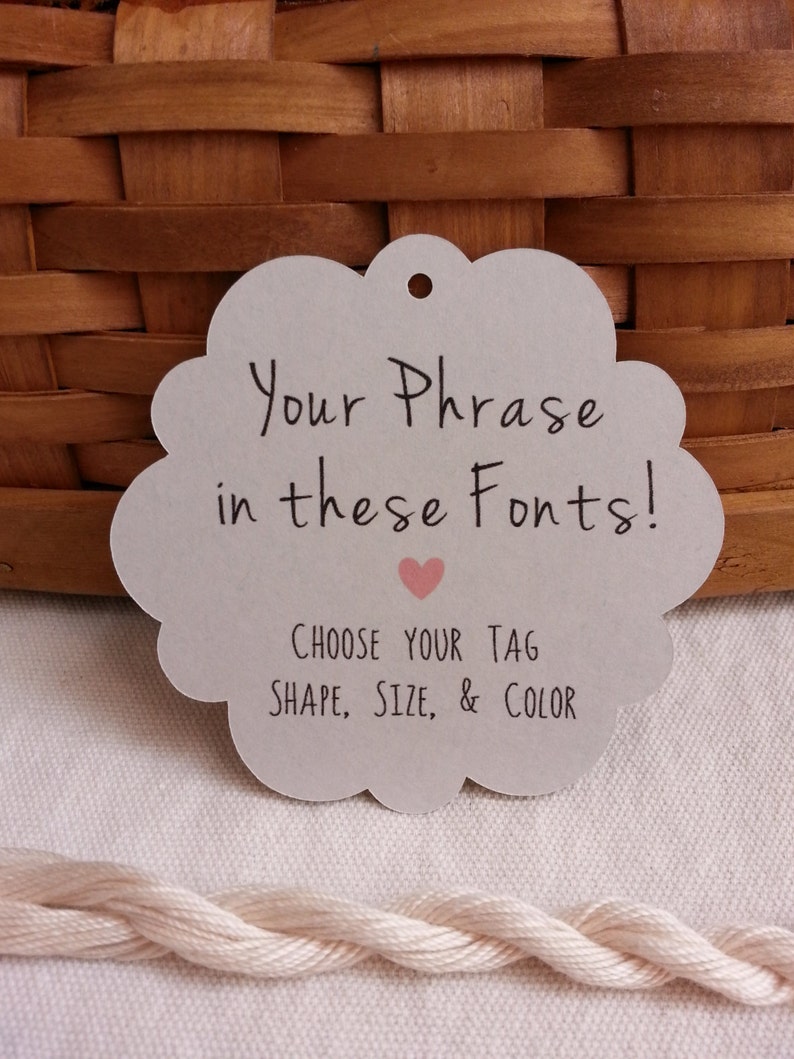 25 Personalized Favor Tags Personalized Tags Personalized - Etsy