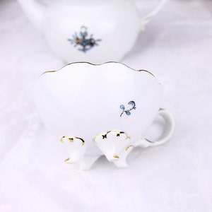 Only 1 Left - VSC Hand Painted Tea for One With Gentle Oriental Blossom ...