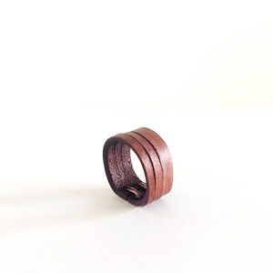 Leather Ring- Original - Etsy