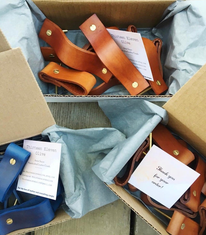 Leather Handle Original | Etsy