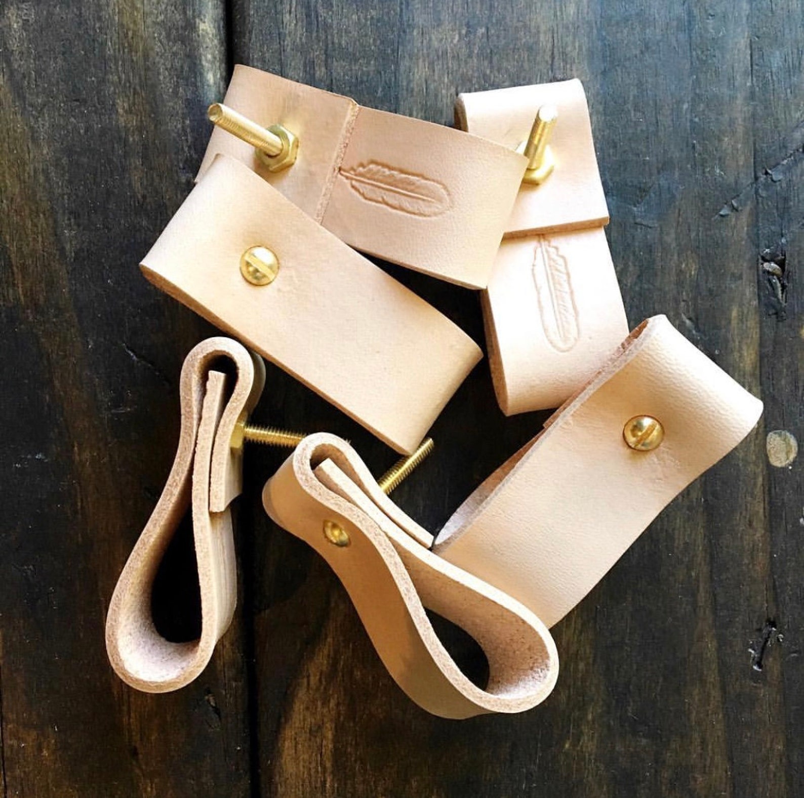 Leather Pull Original - Etsy