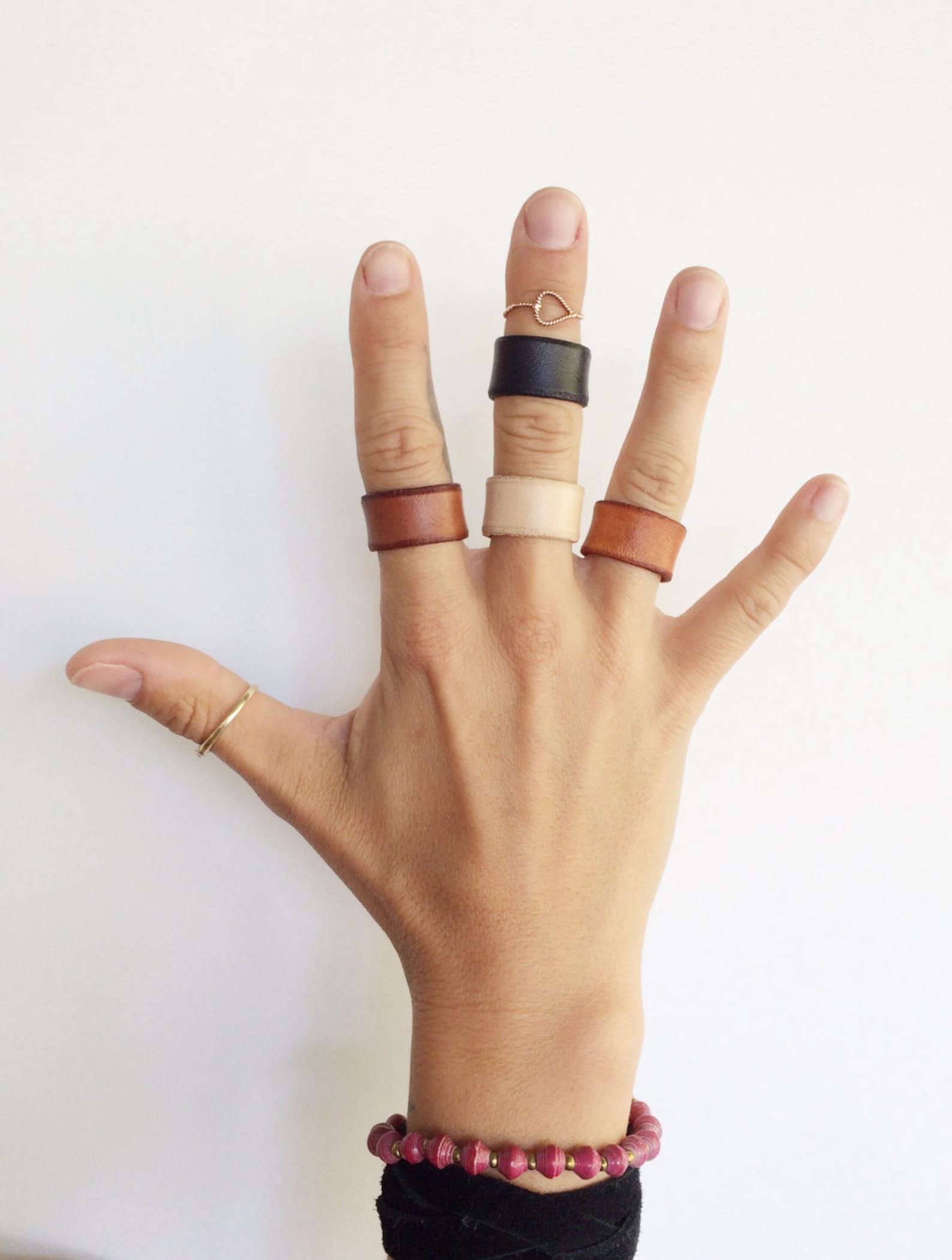 Leather Ring Original | Etsy