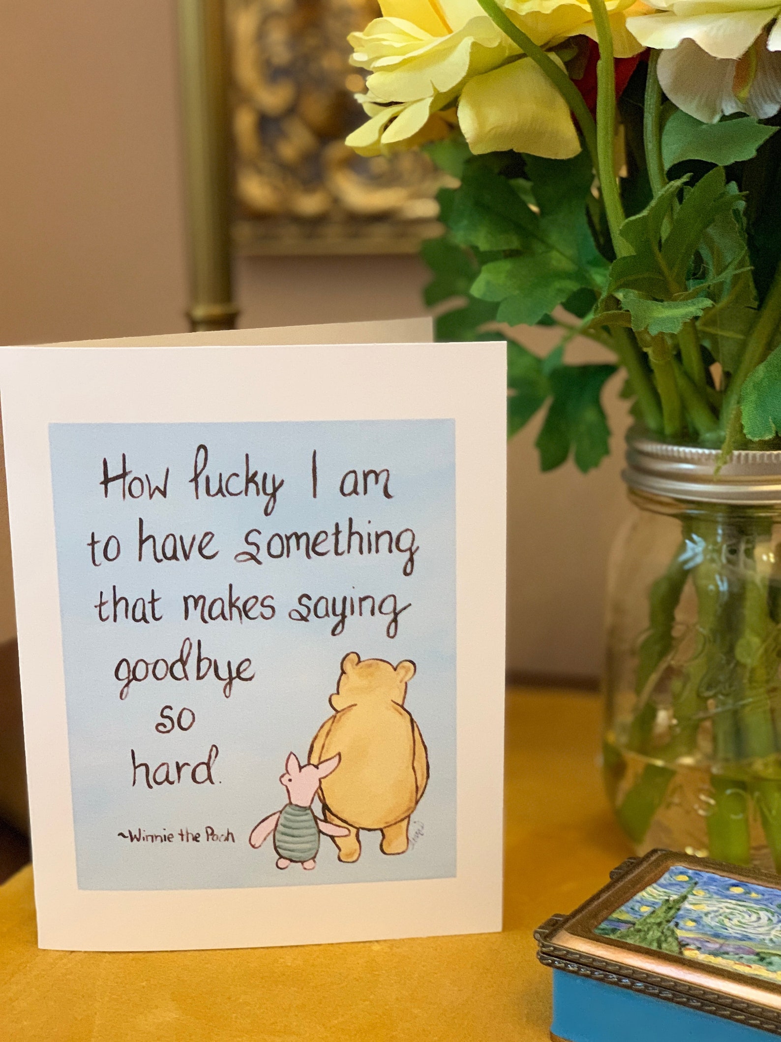 Proud of You Winnie the Pooh Goodbye Quote for Retirement - Etsy