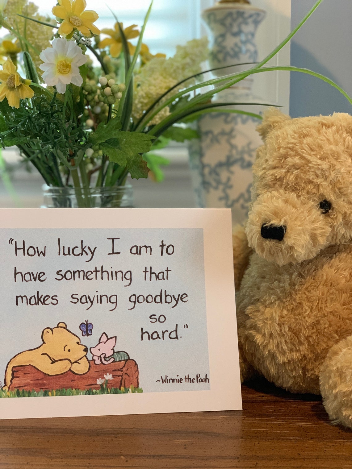 Proud of You Winnie the Pooh Goodbye Quote for Retirement - Etsy