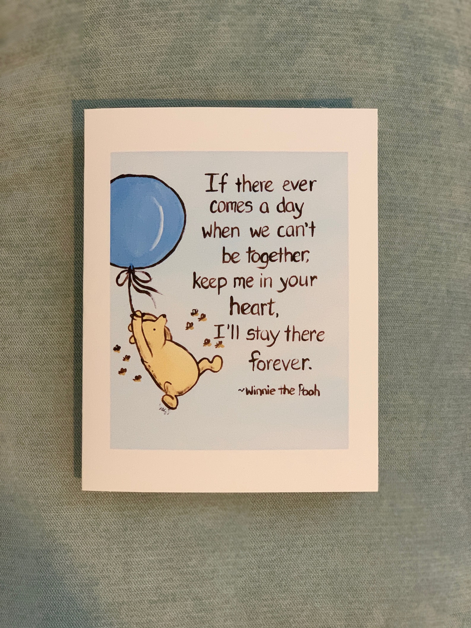 Proud of You Winnie the Pooh Goodbye Quote for Retirement | Etsy