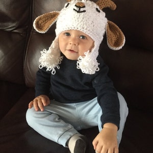 Crochet Pattern Goat Hat - Etsy