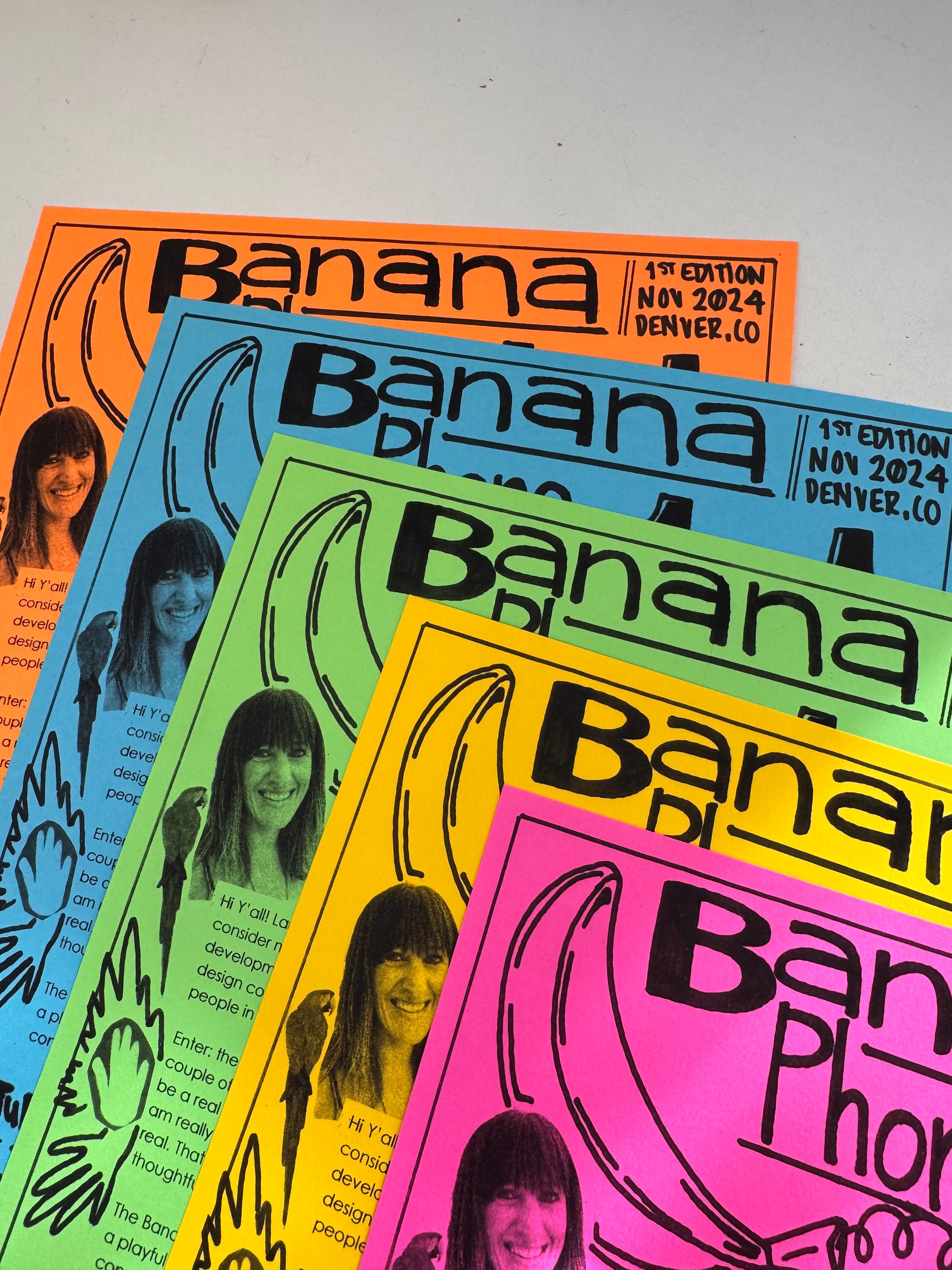 Banana Phone Zine: 6-month Subscription, May-nov 2025 - Etsy
