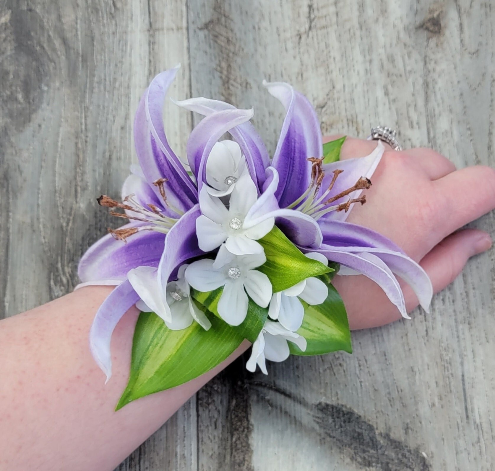 Stephanotis Purple Bouquet