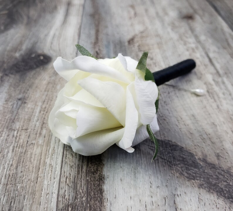 BOXED Modern Real Touch Gatsby Romantic Blooming Ivory Cream | Etsy