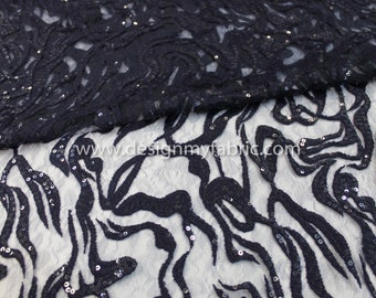 Blue Net Fabric | Etsy