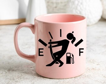 Girl Low Empty Full Gas Fuel Gauge Vinyl Decal Sticker for Jeep ...