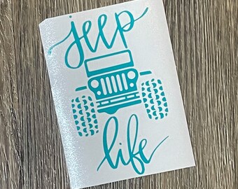 Jeep Life Decal | Etsy