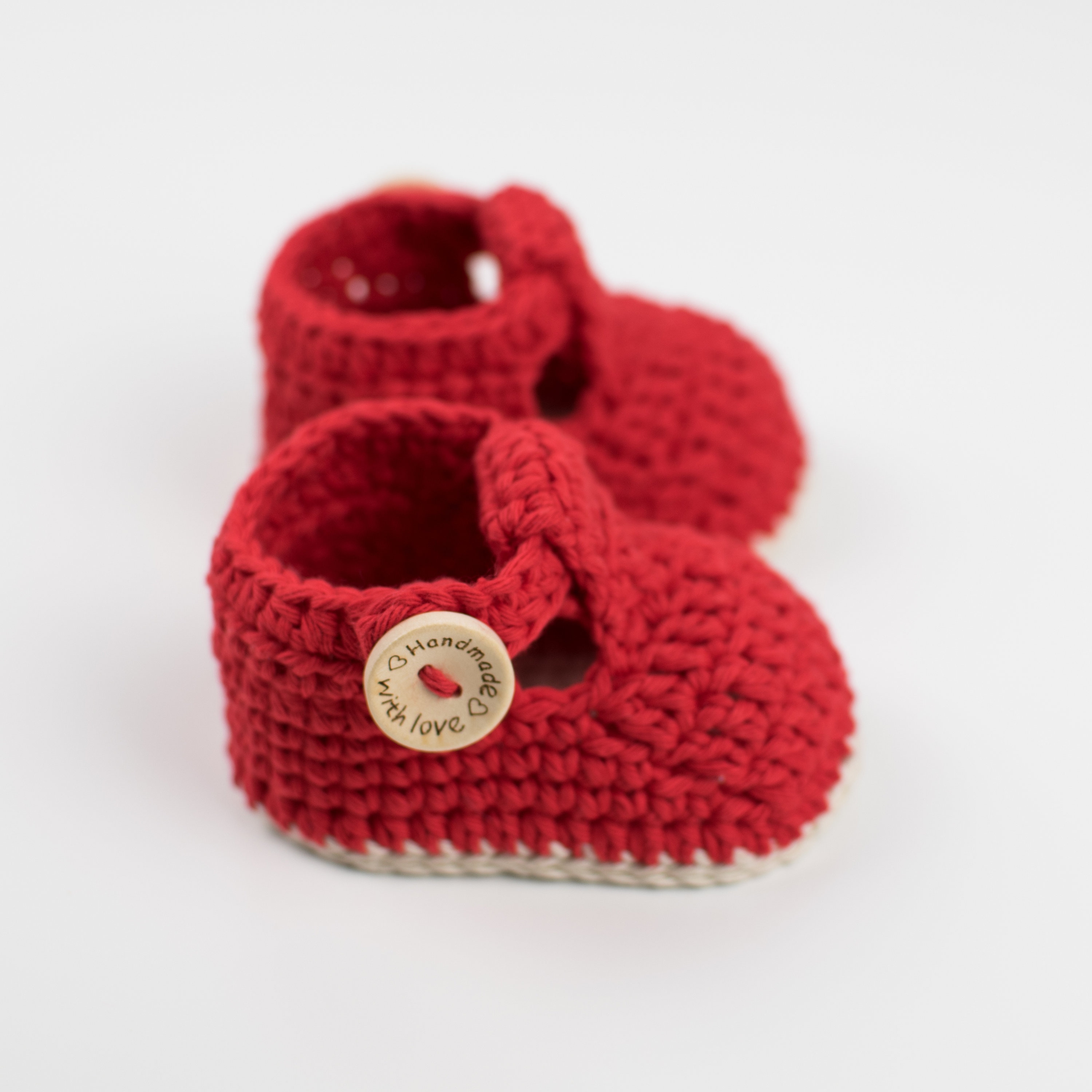 CROCHET PATTERN PDF Crochet Baby Booties Ruby Slippers Baby - Etsy
