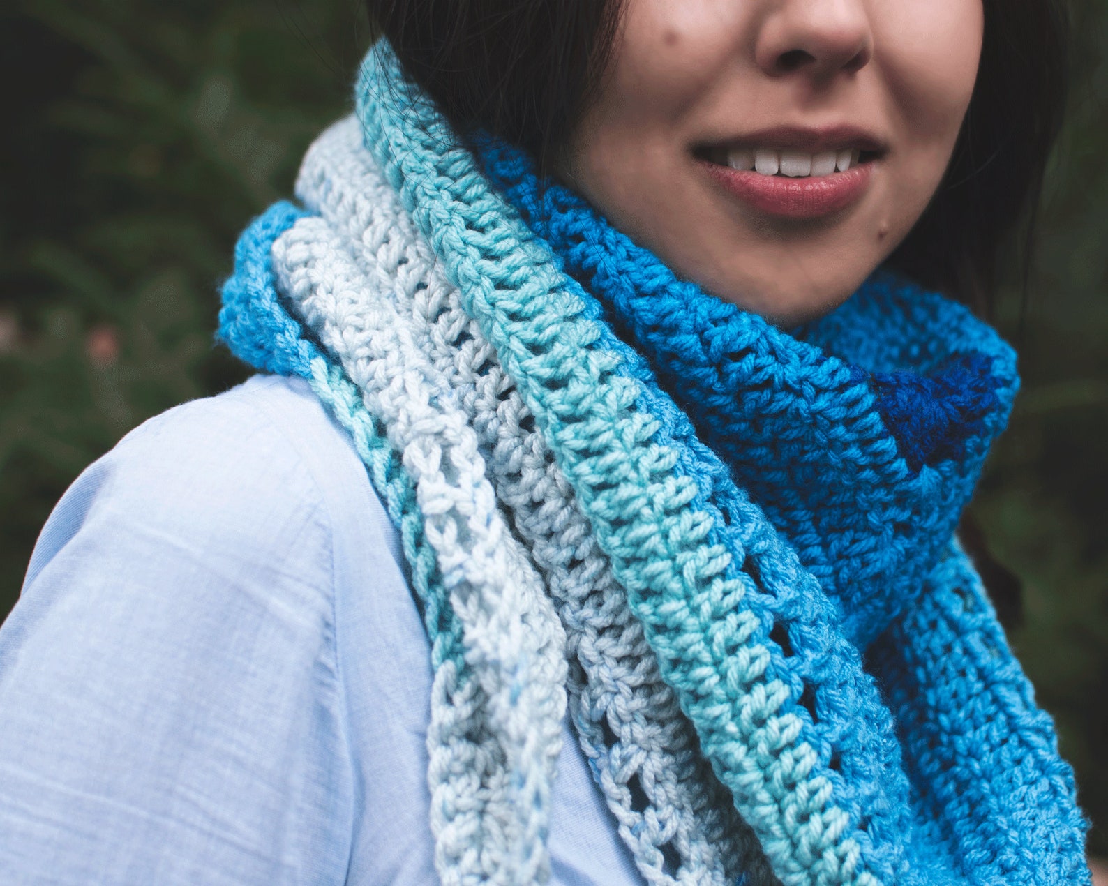 CROCHET PATTERN PDF - Simple Easy for Beginners - Crochet Shawl ...