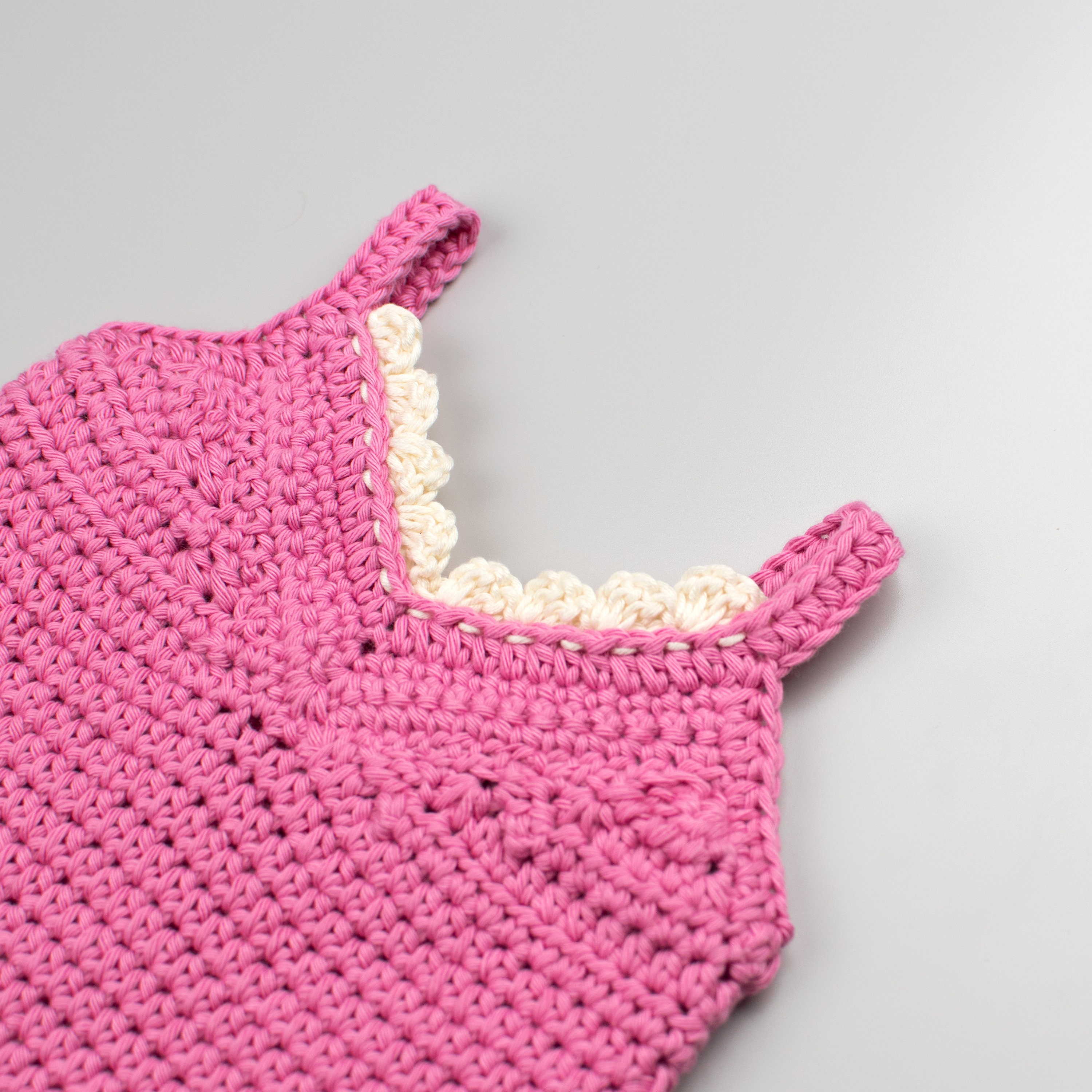 CROCHET PATTERN Crochet Baby Top Little Lace Tank Baby | Etsy