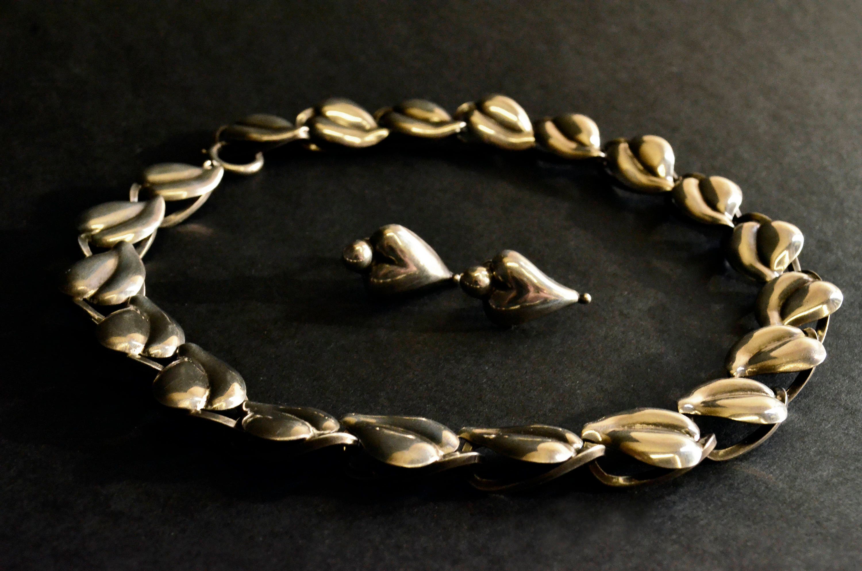 1940's Napier Sterling Silver Set - Etsy Canada