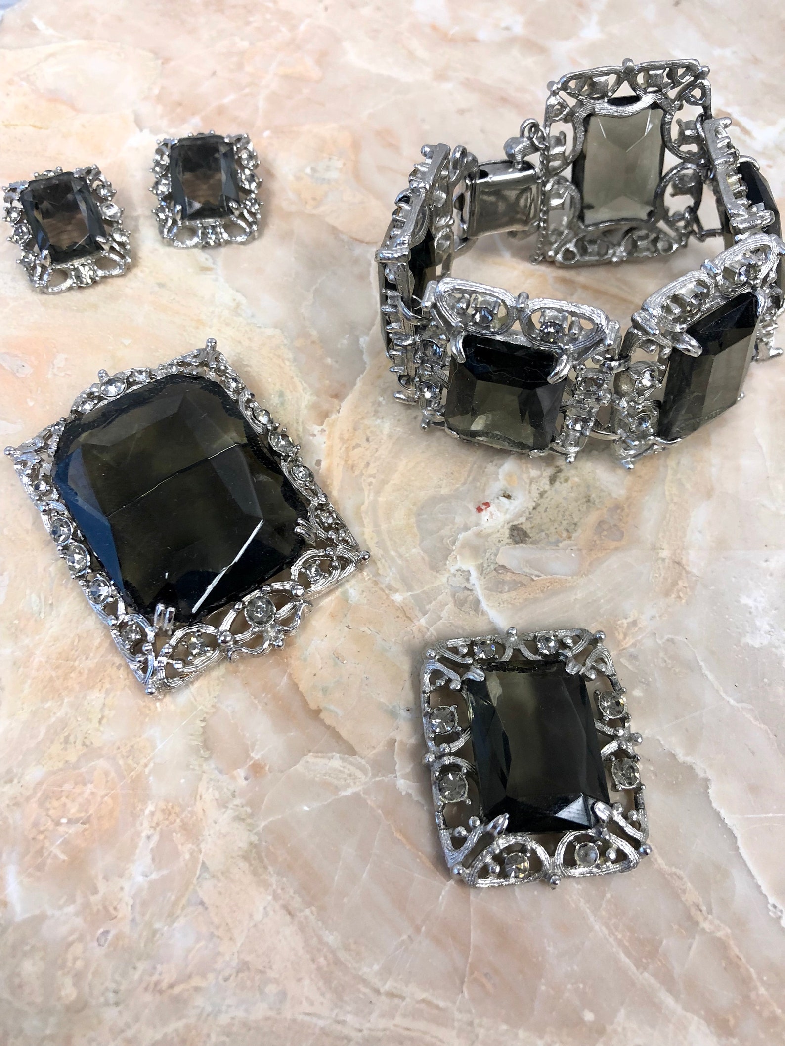 Vintage Sarah Coventry 4 Piece Set - Etsy