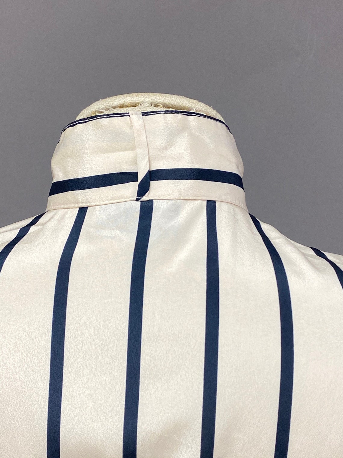 Vintage 1980's Striped Shirtdress - Etsy